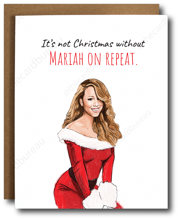 Mariah Christmas – The Card Bureau