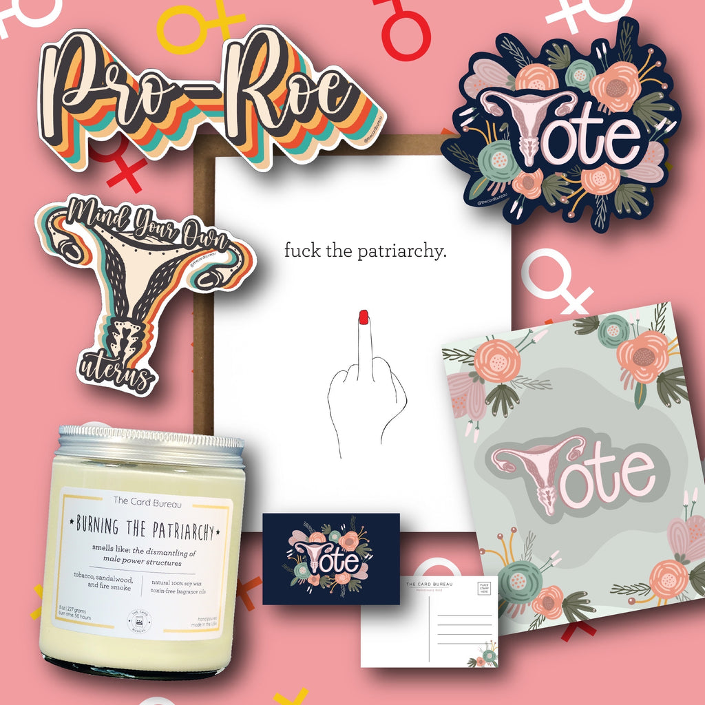 Stories Behind the Product: Uterus Vote Design – The Card Bureau