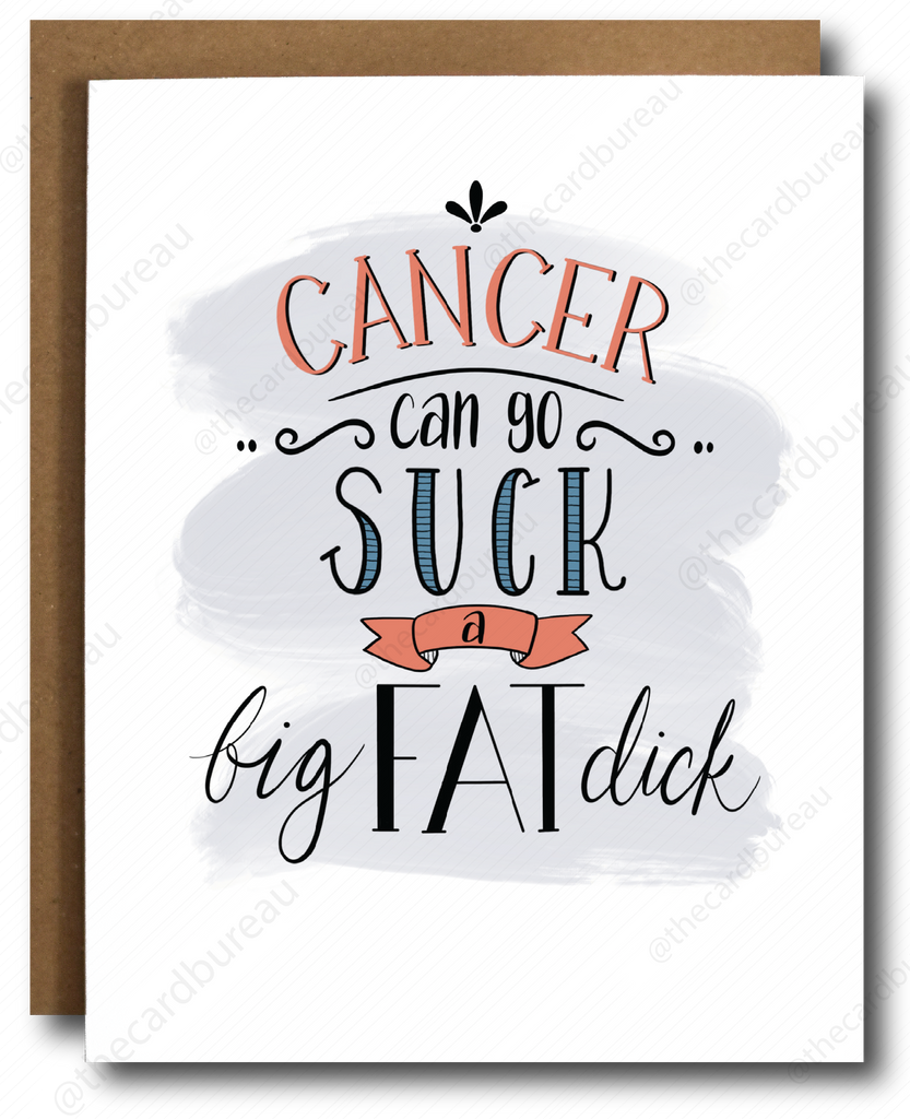 Funny Cancer Card – The Card Bureau